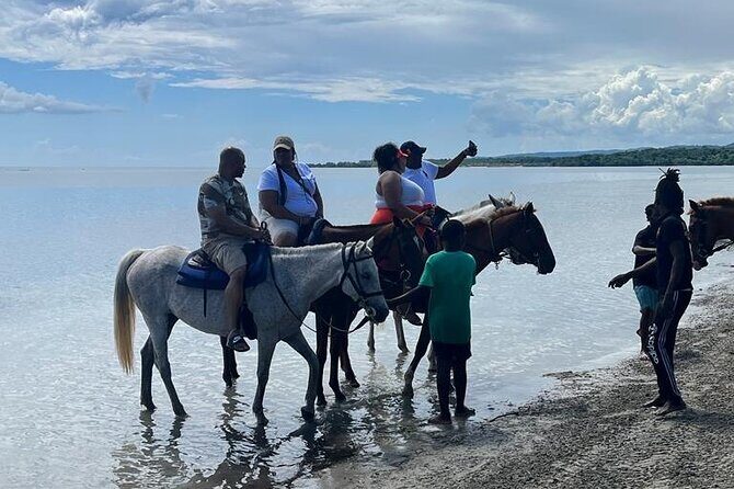 Horseback Riding in the Ocean from Ocho Rios & Runaway Bay - The Nature Walk to the Ocean