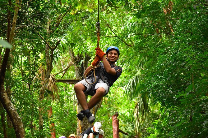 Horseback riding Tour with ATV circuit, ziplines and Cenote - Key Points