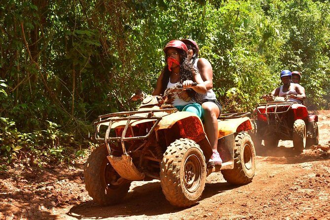 Horseback riding with ATV, zip lines and cenote, lunch and transfer - Zip Lines: Flying Over the Canopy