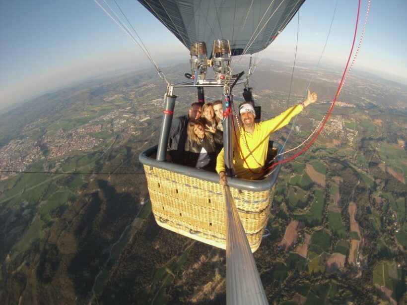Hot air balloon flight in Barcelona Montserrat - Key Points