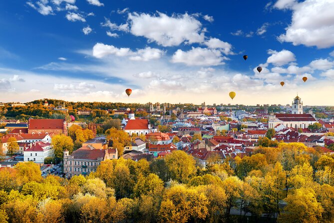 Hot Air Balloon Flight Over Vilnius - The Balloon Ascent