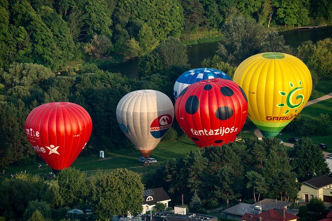 Hot Air Balloon Flight Over Vilnius or Trakai - Booking and Reservation Information