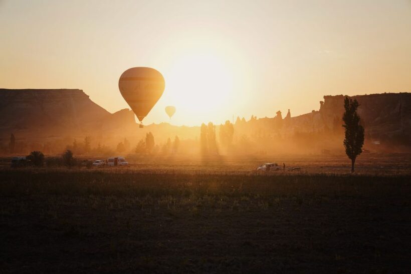 Hot air balloons in Goreme red valley - The Downside and Considerations