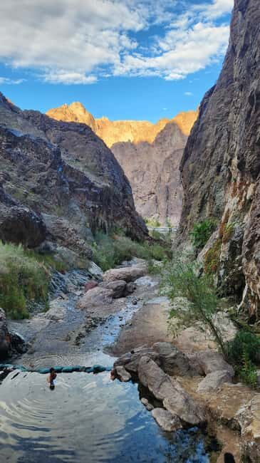 Hot Springs Hike at Goldstrike Canyon Six Steamy Waterfall - Key Points