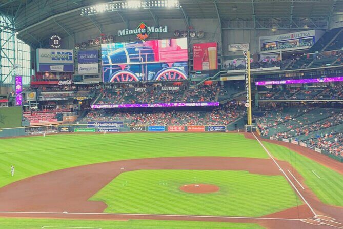 Houston Astros Baseball Game Ticket at Minute Maid Park - Detailed Breakdown of the Experience
