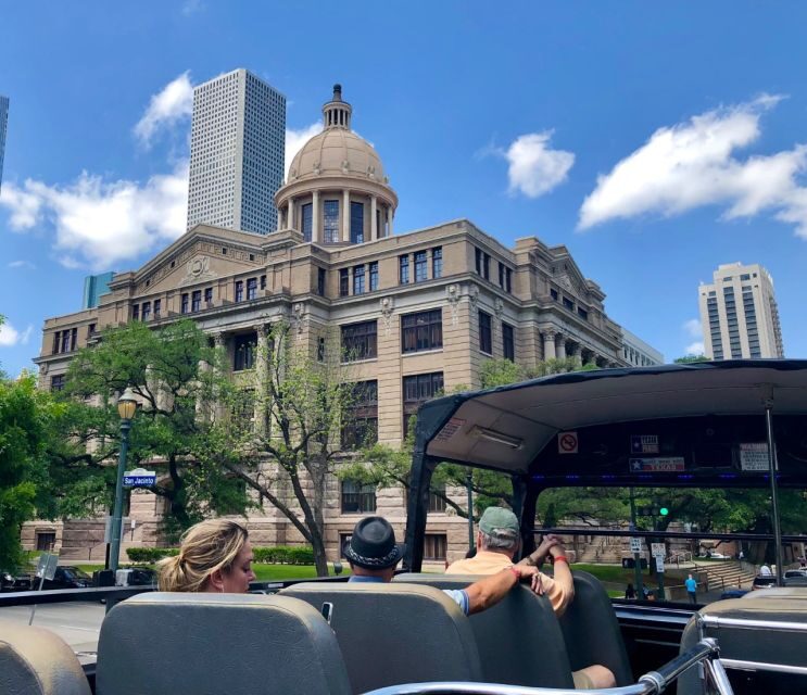 Houston: Guided City Tour by an Open-Top Double Decker Bus - A Detailed Look at the Houston Double-Decker City Tour