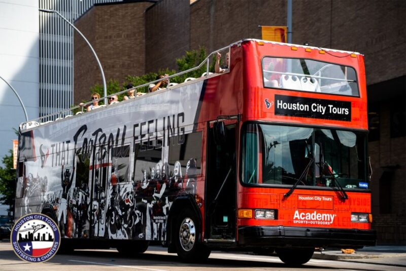 Houston: Guided City Tour by an Open-Top Double Decker Bus - Key Points