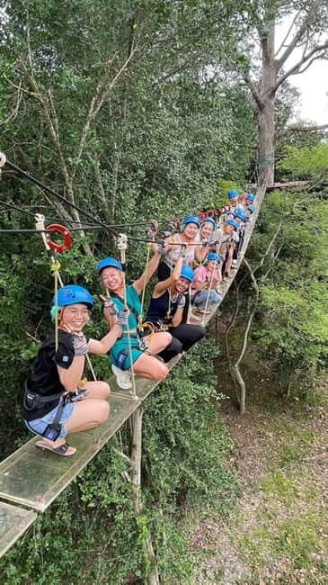 Hua Hin Tree Top Zipline Adventure and Canopy Rope Challenge - Overview of the Experience