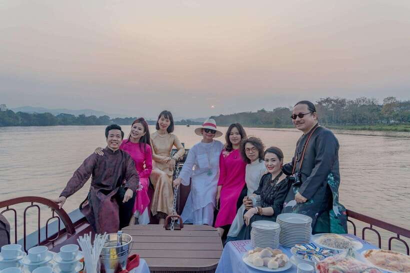 Hue: Romantic Sunset Cruise on Perfume River with Tea-Break - Authentic Experiences & Visitor Feedback