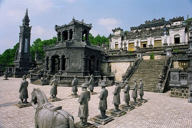 Hue Tombs Tour by Bike & Dragon Boat Cruise on Perfume River - Key Points