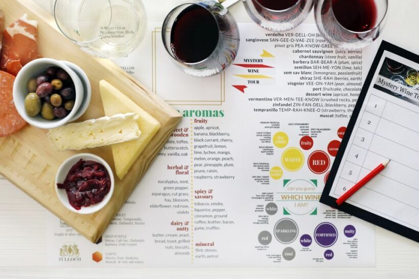 Hunter Valley: Tulloch Wines Mystery Wine & Cheese Tasting - The Value of the Experience
