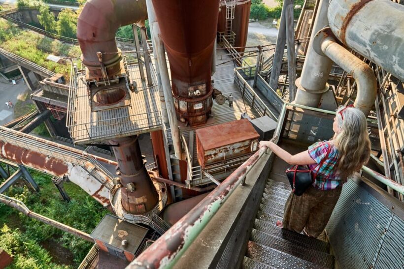 Hut tour Duisburg-Nord Landscape Park - Key Points