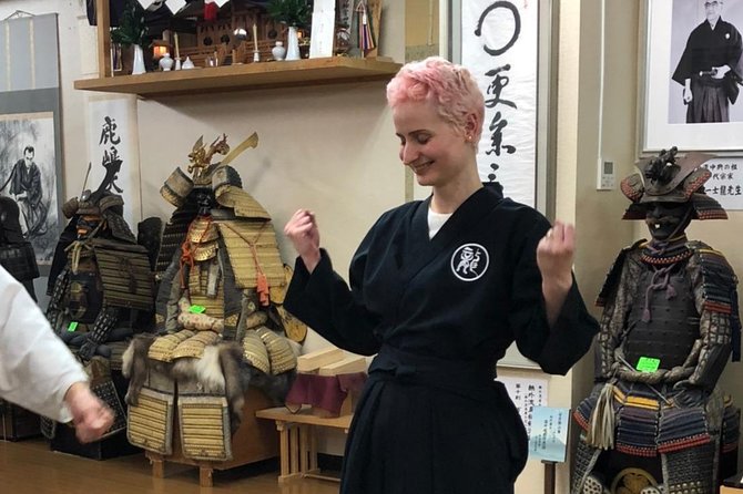 IAIDO SAMURAI Experience With Real SWARD and ARMER - The Authentic Dojo Environment