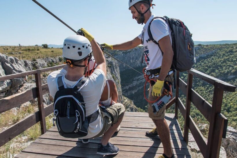 ibenik : Zipline ibenik - ikola Canyon - What Travelers Can Expect
