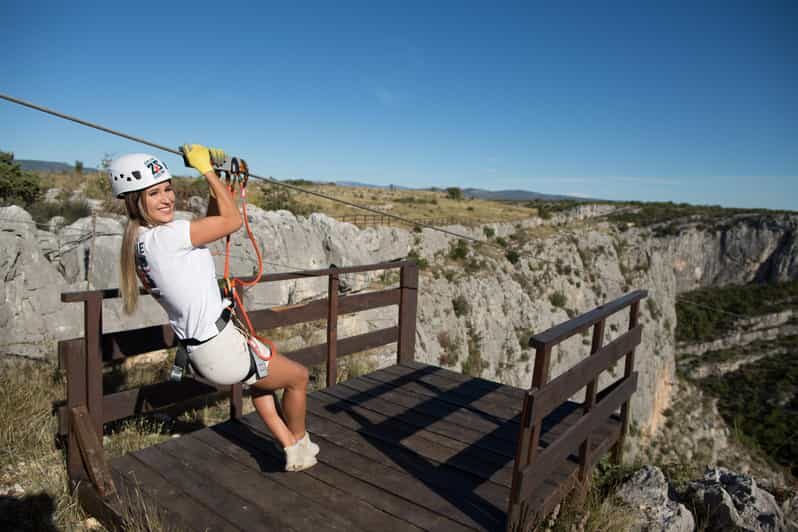 ibenik : Zipline ibenik - ikola Canyon - The Sum Up