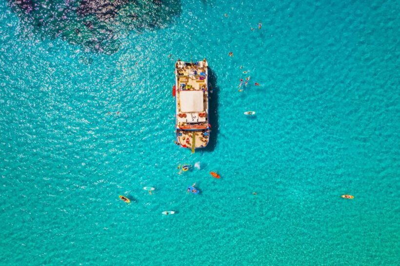 Ibiza: Beach Hopping Cruise w/ Paddleboard, Food, & Drinks - FAQs