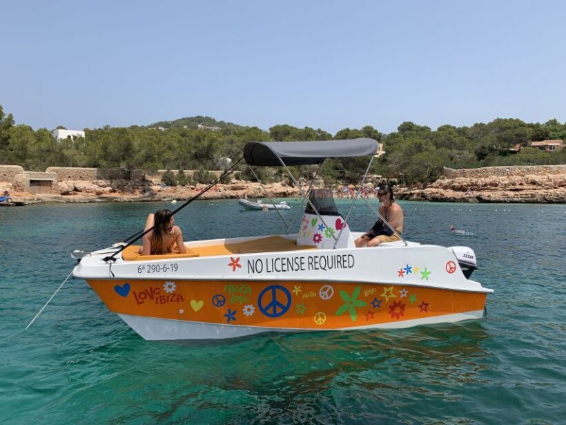 Ibiza: Discover the best coves in a boat driven by yourself - The Sum Up