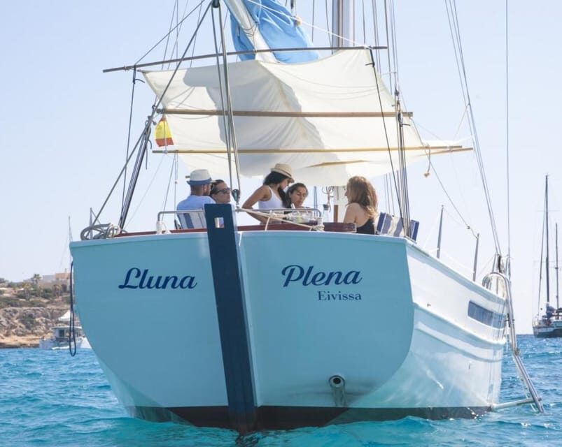 Ibiza: Private Sailboat with Premium Open Bar, Food & Music - Key Points