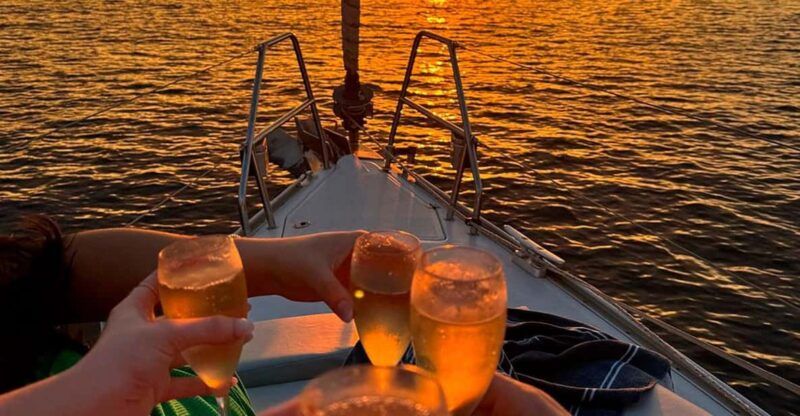 Ibiza: Sunset boat trip with appetizers, only up to 6 guests - The Sum Up
