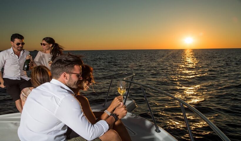 Ibiza Sunset on a Private Boat for up to 7 people - The Sum Up