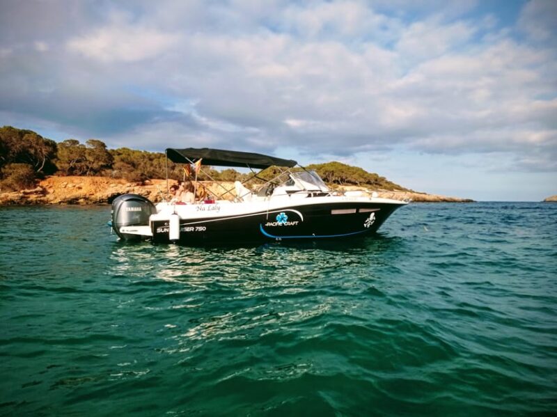 Ibiza: "sunset" tour from the sea in a private boat - Key Points