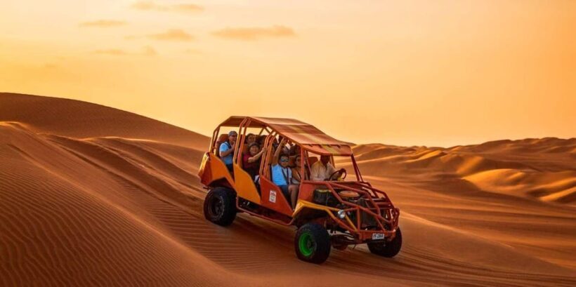 Ica: Sandboarding and Buggy in Huacachina Oasis - The Sunset: A Magical Touch