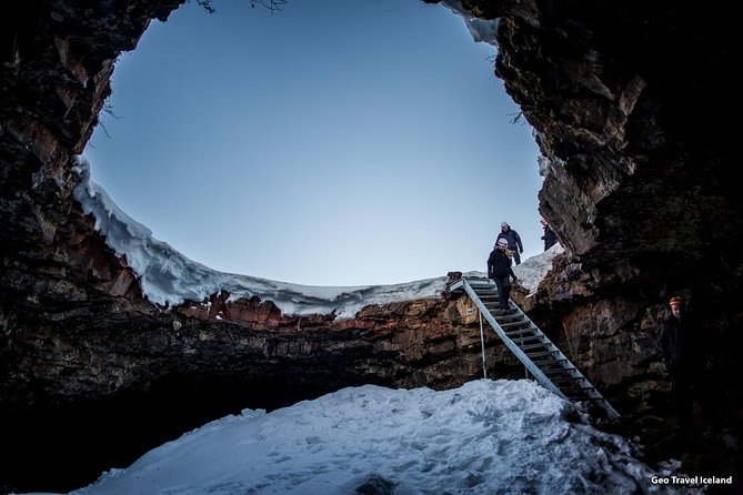 Ice Cave Lofthellir Exploration - a Permafrost Cave Inside a Magma Tunnel. - A Guided Journey Through Lofthellirs Frozen Landscapes