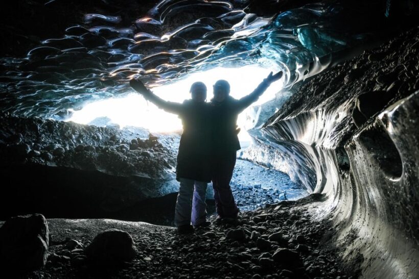 Iceland: Private Ice Cave Captured with Professional Photos - Discovering the Unique Blue Ice of Iceland