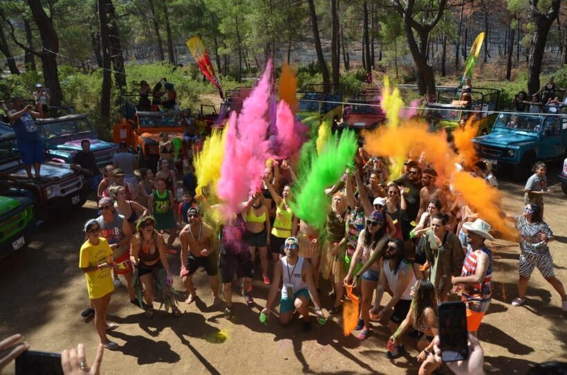 Icmeler Jeep Safari, Lunch, Water Fight, Colour & Foam Party - The Value of the Tour