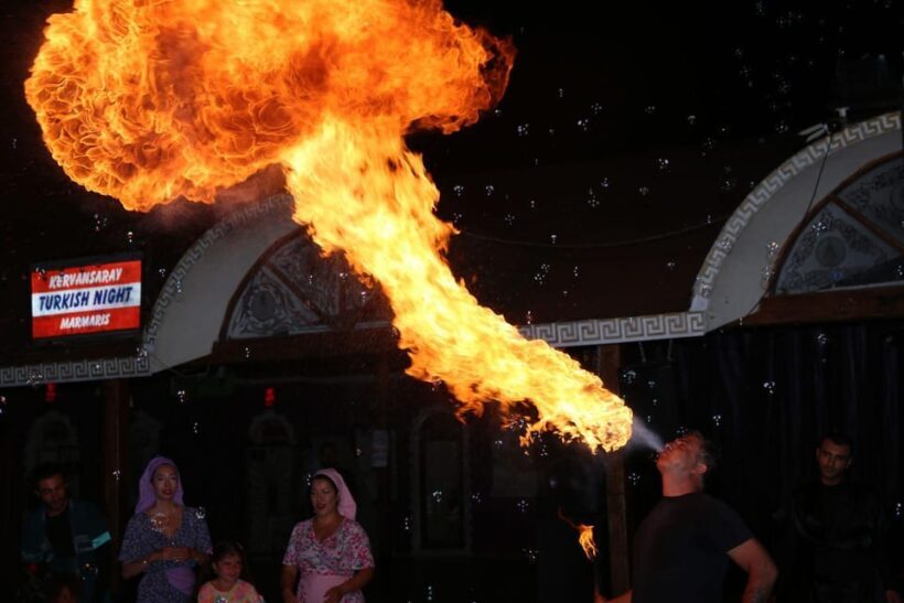 Icmeler Traditional Turkish Night Show w/ Dinnner and Drinks - Dinner and Drinks