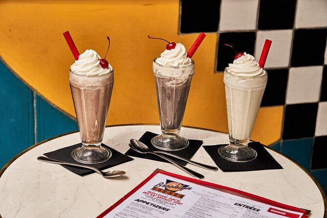 Iconic Diner Cheeseburger Fries and a Shake - FAQ: Practical Questions About the Tour