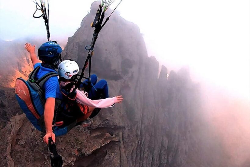 Ifonche: Paragliding mid-mountain flight (1000m) - Key Points