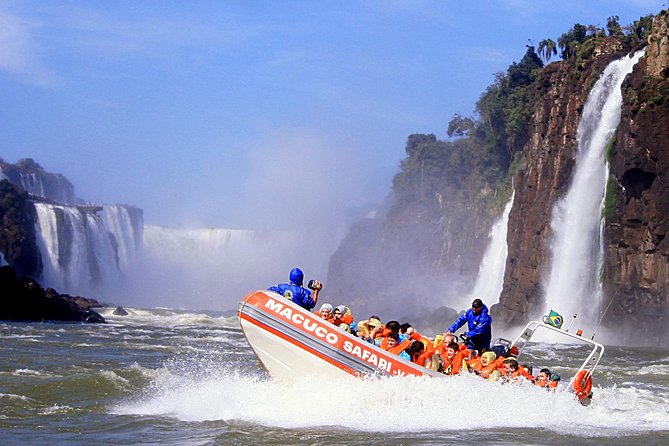 Iguassu Falls Combo Tour: Visit to the Brazilian Side and Waterfall Boat Ride - Guided Hiking and Off-Road Adventure