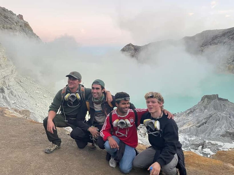 Ijen Volcano Midnight Hike with Blue Fire & Guide (SHARING) - Key Points