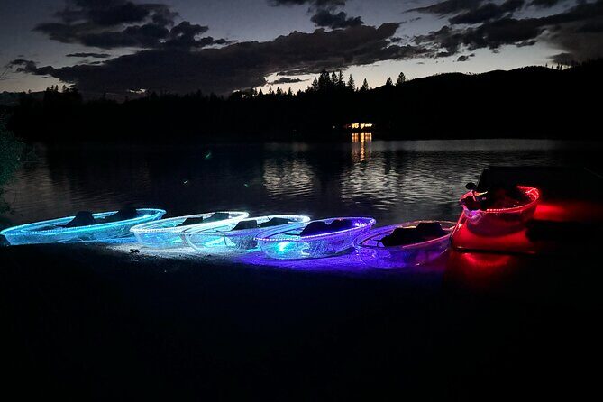 Illuminated Glass Kayak Sunset Tour//Whitefish, MT - An Honest Look at the Illuminated Glass Kayak Sunset Tour in Whitefish, MT