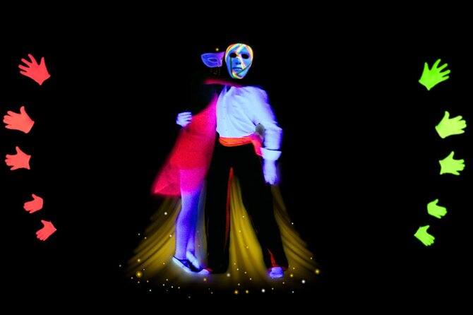 Images of Love The Black Light Theatre Show in Prague - The Emotional Journey of Love