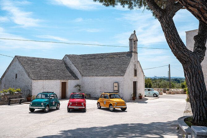 In Valle d'Itria on a vintage Fiat 500. Photo Quest Tour - Price Analysis and Value