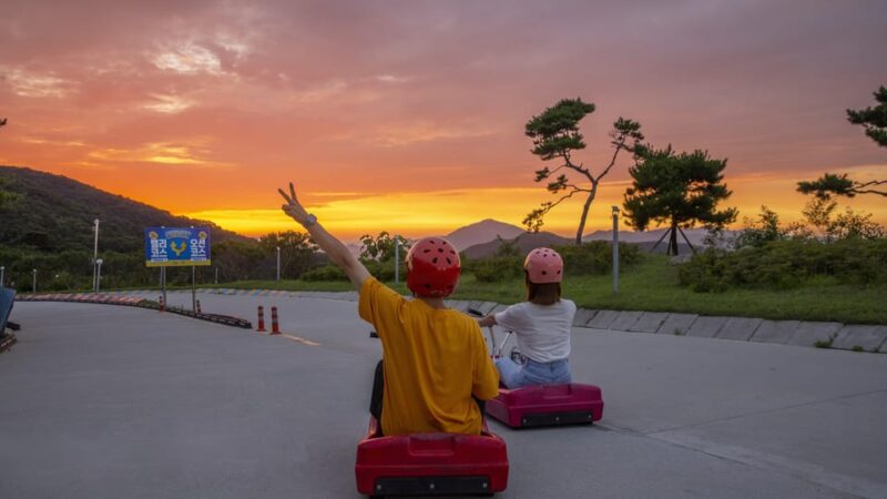 Incheon Luge & Railbike & Gaehangjang & Haneul Park - The Itinerary in Detail