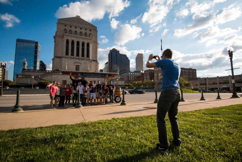 Indianapolis: Open-Air Pedal Pub Tour - The Route and Stops