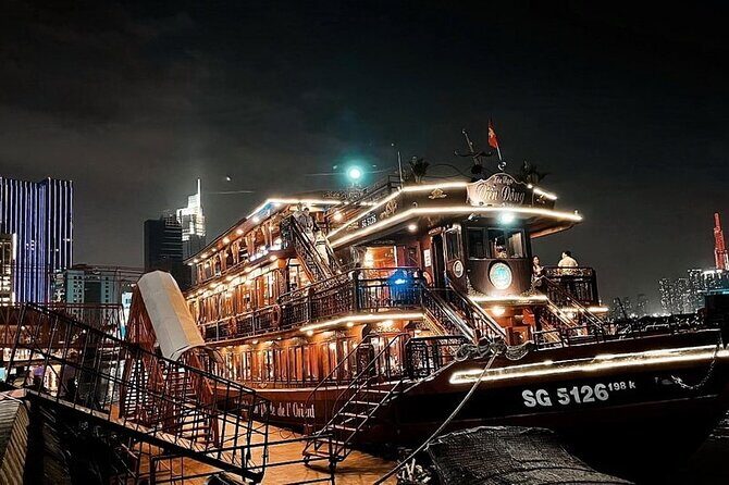 Indochina Queen Dinner Cruise on Saigon River in Vietnam - Key Points