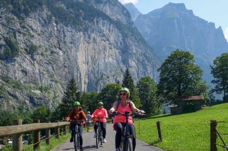 Interlaken: 72 Waterfalls Valley & Lauterbrunnen E-Bike Tour - Exploring Lauterbrunnen and Its Waterfalls