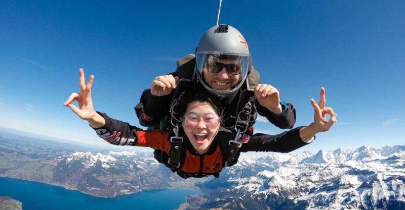 Interlaken: Airplane Skydiving Over the Swiss Alps - Key Points