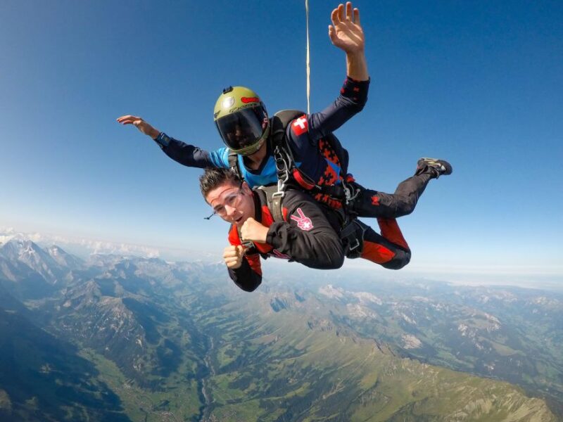 Interlaken: Airplane Skydiving Over the Swiss Alps - Booking Information