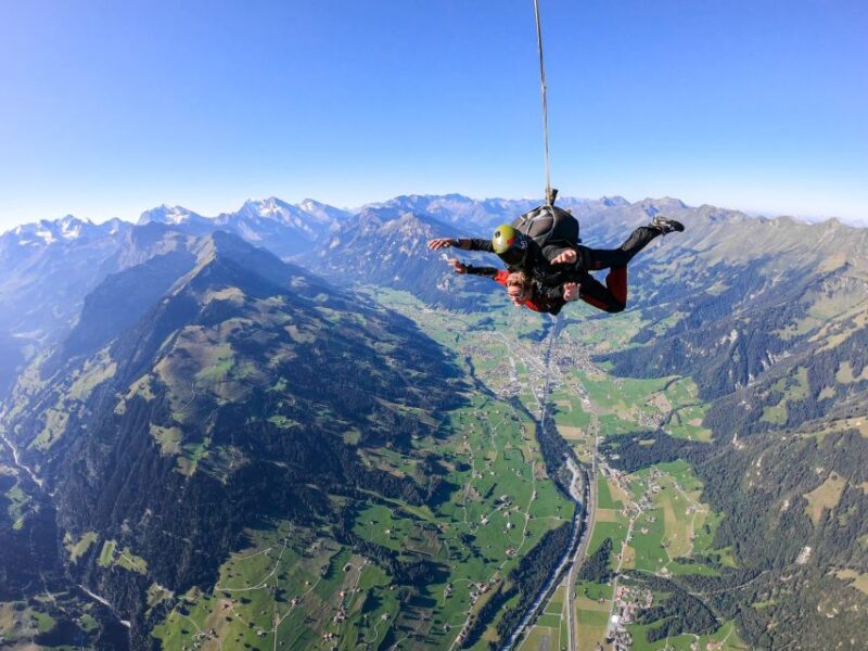 Interlaken: Airplane Skydiving Over the Swiss Alps - Safety and Requirements