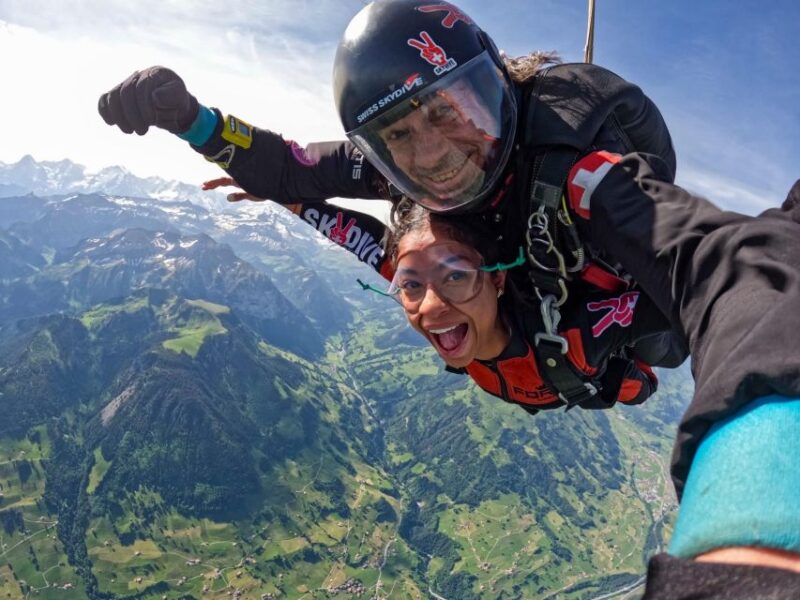 Interlaken: Airplane Skydiving Over the Swiss Alps - Professional Guidance and Support