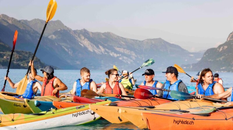Interlaken: Kayak Tour of the Turquoise Lake Brienz - Memorable Experiences