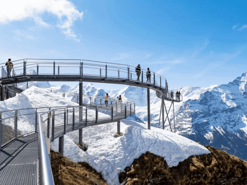 Interlaken: Private Day Trip to Harder Kulm and Grindelwald - Interlaken Guided Tour