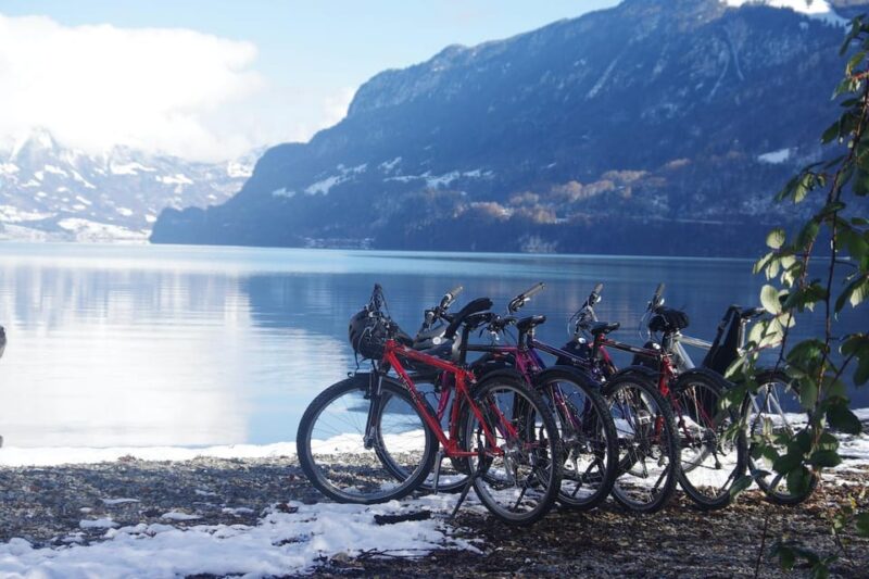 Interlaken Winter Bike Tour: Rivers, Lakes and Hot Chocolate - Bönigen and Lake Brienz