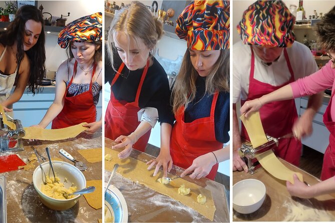 Intimate and Authentic Pasta Lesson & Chianti Wine. Free Parking - Key Points