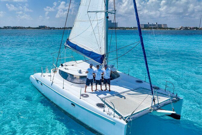 Isla Mujeres Catamaran Tour with Optional Pick-Up & Beach Club - An Easy Entry into Isla Mujeres